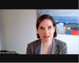 Laura Lefkow-Hynes Presents to Women in Government Relations